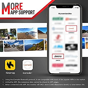 JOROTO Stationary Bikes for Home - X4S Bluetooth Exercise Bike with Readable Magnetic Resistance, 330 Pounds Capacity, 44 Days Kinomap Menmbership