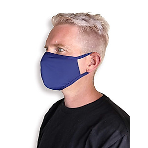 Reusable Fabric Face Masks (Pack of 10, Assorted Colors)