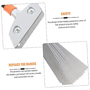 Ciieeo 1 Set Cleaning Blade Oil Paint Remover Floor Cleaning Scraper Cement Remover Shovel Tile Cleaning Scraper Cleaning Tools Glass Cement Cleaning Shovel Furnishing Cleaning Shovel