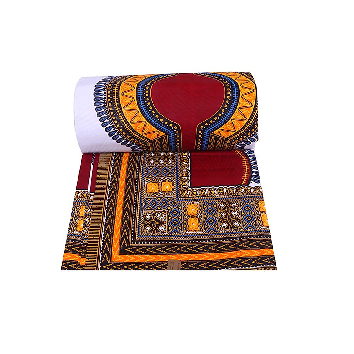 African Fabric 6 Yard Printed Wax Cloth African Ankara Fabric for Party Dress 2003