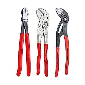 Knipex 9K-00-80-117-US 3 Piece 10" Pliers Set