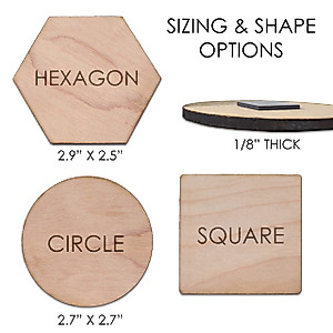 Save The Date Wood Magnet | Personalized Wood Magnet | Wood Save The Date | Wedding Announcement Magnets | Save The Magnet | Wedding Save The Date| Wooden Save The Date Magnets, 15 pc