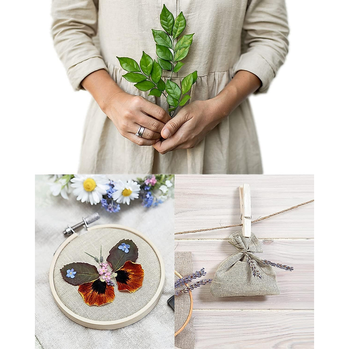 Pottery Burlap Canvas Fabric Canvas Fabric by The Yard 5Feet Long Cotton Muslin Fabric Potters Clay Artists Sewing Material Pottery Table Cloth Table Runners Decor Weed Barrier Plant Cover Tree Wrap