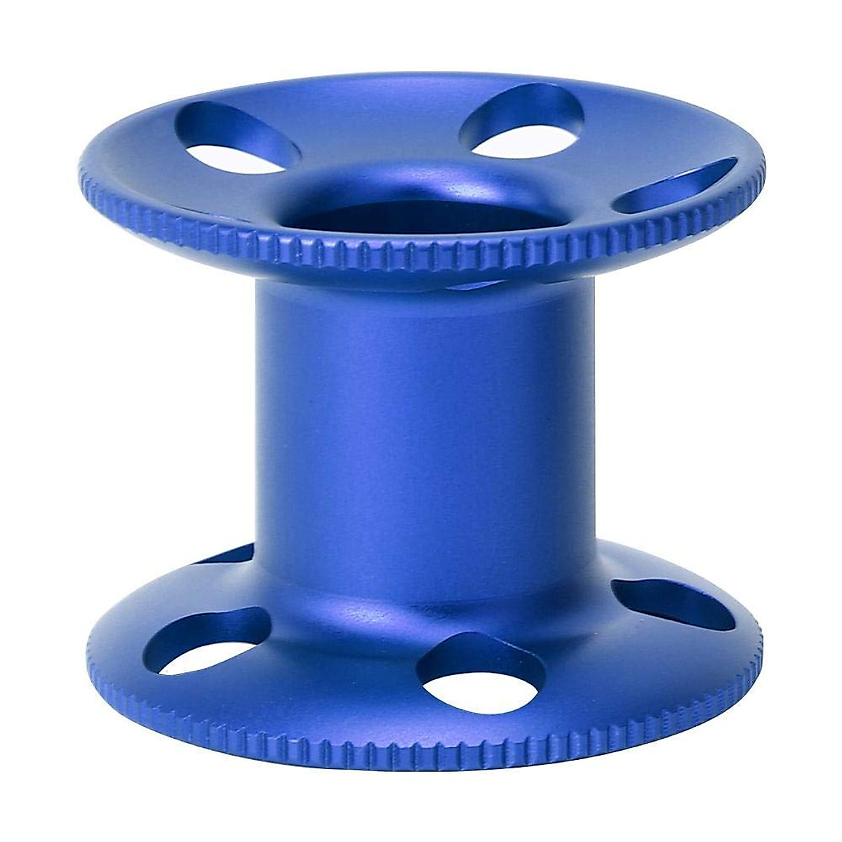 Aluminum Alloy Diving Reels, Lightweight Underwater Finger Spool Reel for Free Diving Snorkeling (Blue)