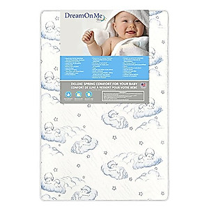 Dream On Me 3’’ Inner Spring Playmat/ Supreme comfort/ Reinforced waterproof cover / Greenguard Gold environment safe playmat