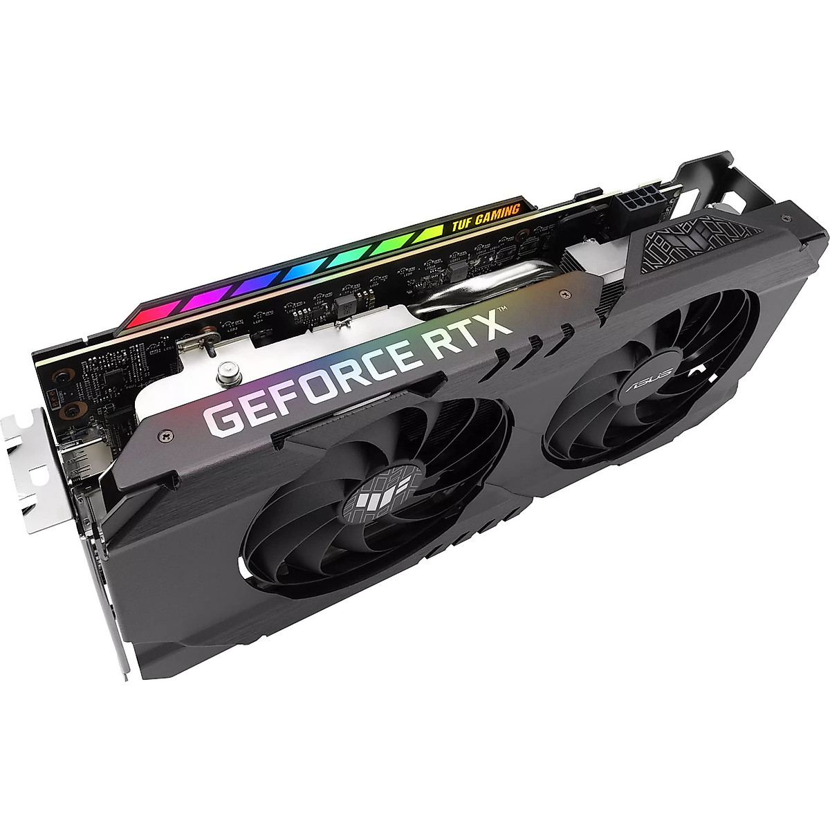 ASUS TUF Gaming GeForce RTX 3050 OC Edition Gaming Graphics Card (PCIe 4.0, 8GB GDDR6, HDMI 2.1, DisplayPort 1.4a, Dual Ball Fan Bearings, All-Aluminum Shroud, 2.8-Slot Design, GPU Tweak II)