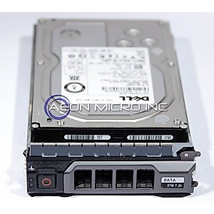 Dell 2 TB 7200 RPM 3.5 inch Enterprise Class Serial ATA (SATA) Hard Drive W/ Tray for PowerEdge Servers. Mfr. P/N: 0VGY1F (Renewed)