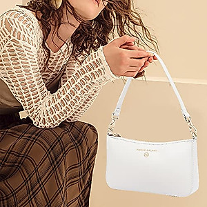 AMELIE GALANTI Small Crossbody Shoulder Bags for women Handbags Purse Underarm pouch with Two Removable adjustable straps