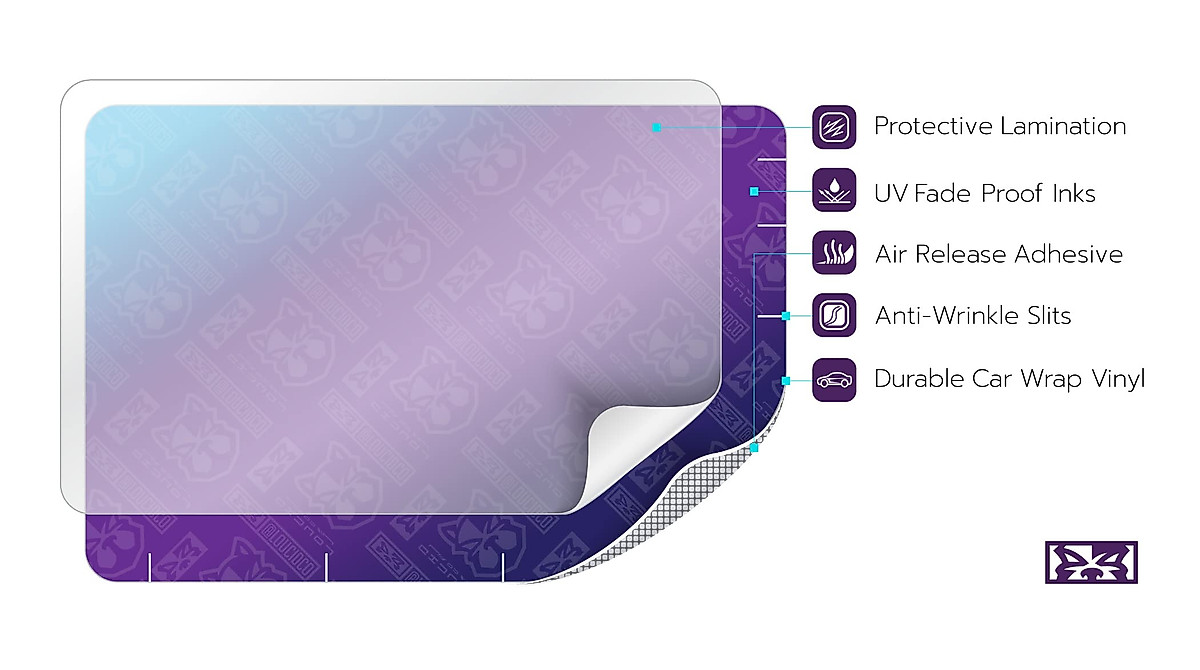 Black Cat Gold Helmet Skin Wrap for Oculus Quest 2