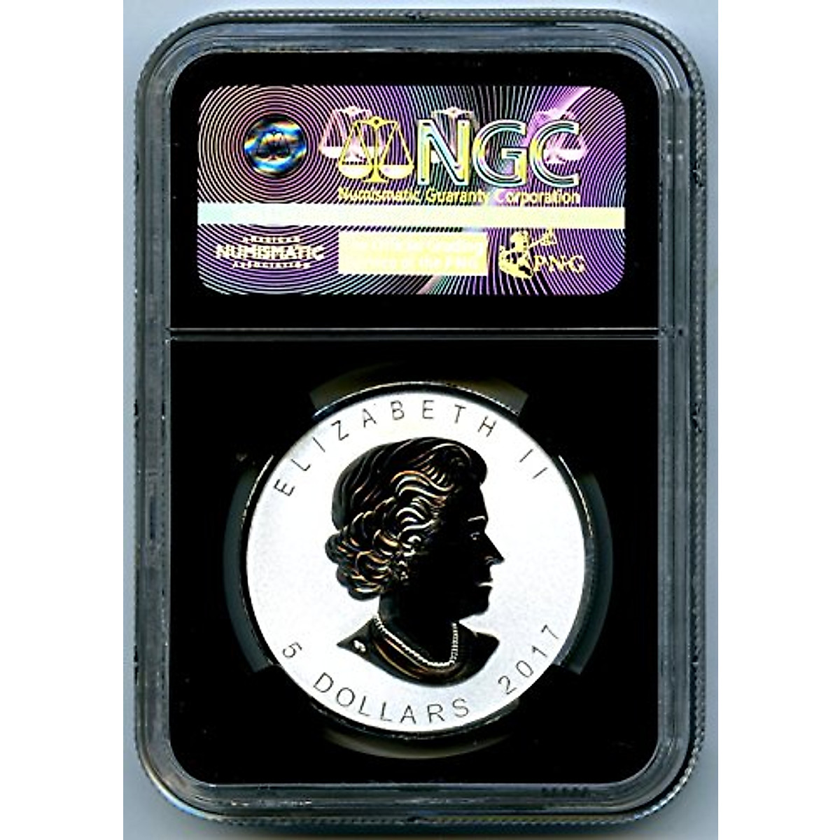 2017 CA Canada Coin Canadian Silver Maple Leaf Reverse Proof 150 150TH Privy FIRST RELEASES $5 PF69 NGC