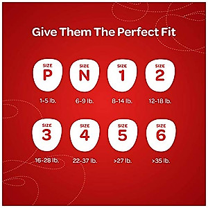 Huggies Little Snugglers Baby Diapers, Size 3, 162 Count, Unscented, Hypoallergenic, DryTouch Liner, Pocketed Waistband, Wetness Indicator, Double Grip Strips