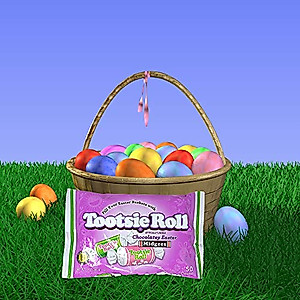 Tootsie Roll Chocolatey Midgees Easter Candy, 50 Count, 12 oz Bag