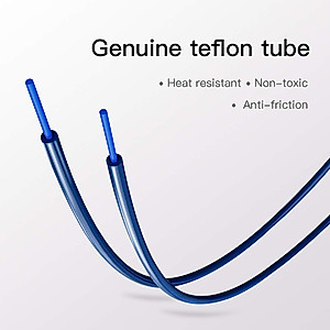 Creality Capricorn Bowden Tube 1.2M, PTFE Tube for 1.75mm Filament, Bowden Tubing for Ender 3/Ender 3 V2/Ender 3 Pro/Ender 3 Max/Ender 3S/Ender 5 Pro/Ender 5 3D Printer