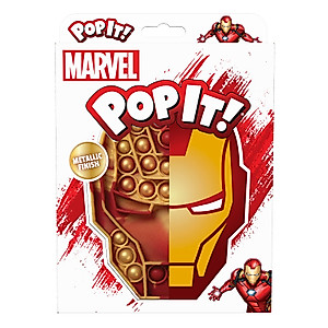 Buffalo Games - Pop It! - Marvel Iron Man Metallic