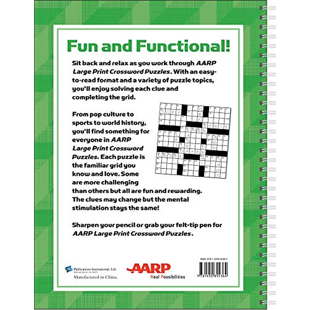 AARP Large Print Crossword Puzzles