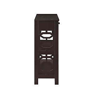 Convenience Concepts Omega 1 Drawer Console Table, Espresso