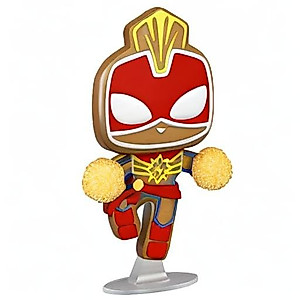 Funko POP Marvel: Holiday - Gingerbread Iron Man Pop! Vinyl Figure (Bundled with Compatible Pop Box Protector Case), Multicolored, 3.75 inches