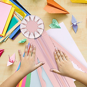 Edge Cutter Paper Crafts, 12 in 1 Paper Crafting Edge Trimmer, Multifunctional Scrapbooking Edge Cutter, Precision Paper Edger with Measurements, Decorative Paper Cutting Tool for Photos Cards