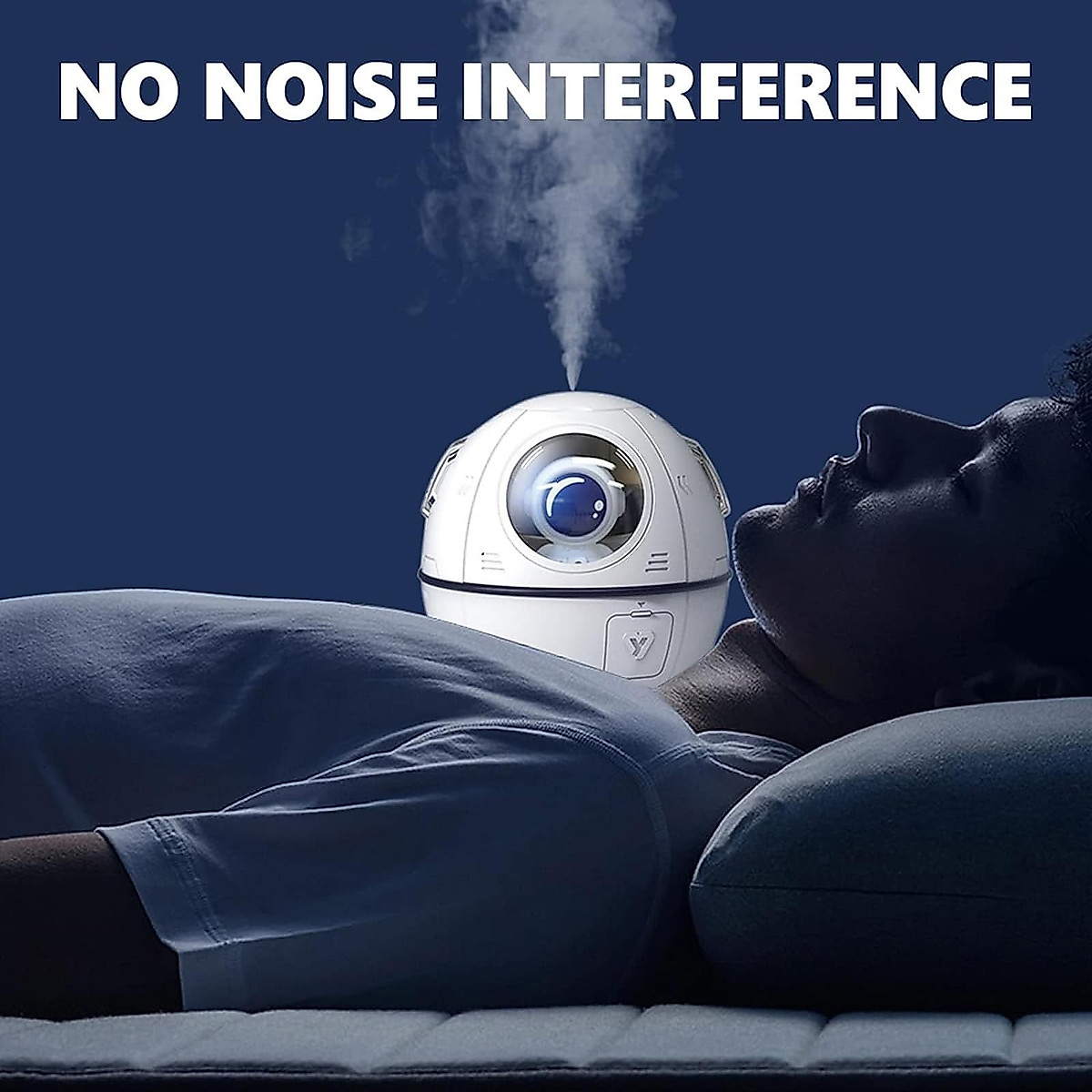 Humidifiers for Bedroom Kids Nursery,Mini Cool Mist humidifier,Baby Diffuser with Nightlight,Small Cute Ultrasonic Quiet Plant Humidifiers, Auto-Shut Off,for Home Office,BPA Free