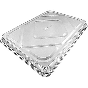 Heavy Duty Aluminum Half Size Cookie Sheet (25 Count) - 17.75" x 12.75" x 1.25", Versatile & Heavy Duty Baking Supplies, Perfect For Any Occasion