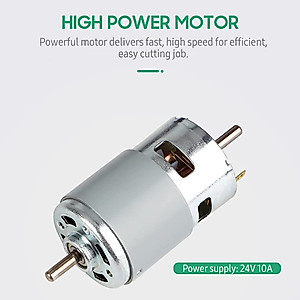 Weytoll Multi-Functional Table Saw,100W Mini Desktop Electric Saw Cutter Speed & Angle Adjustable 16MM Cutting Depth with Blade Flexible Shaft and More Accessories for Wood Plastic Acrylic Cutting