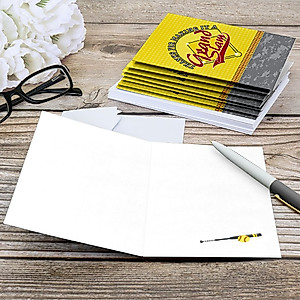 Big Dot of Happiness Grand Slam - Fastpitch Softball - Birthday Party or Baby Shower Thank You Cards (8 count)