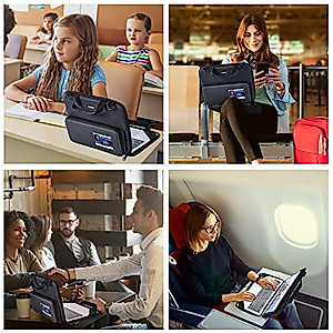 KEISKEI 11-11.6 Inch Laptop Cover, Chromebook Case with Pouch and Shoulder MacBook Pro 13 - Black