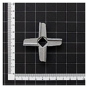 2pcs Meat Grinder Knife 8# Mincer Blade Spare Parts Replacement Compatible With Mou-linex ​ME610 ME625 ME630 ME720 Bosch 66020 Zelmer 886.8