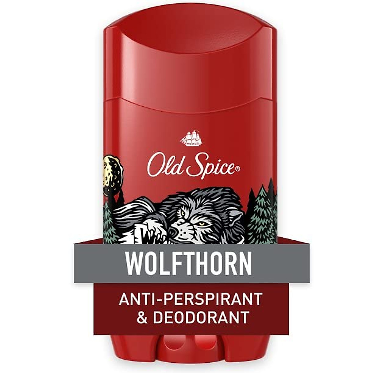 Old Spice Wild Collection Invisible Solid Antiperspirant Deodorant, Wolfthorn, 2.6 Ounce (Pack of 2)