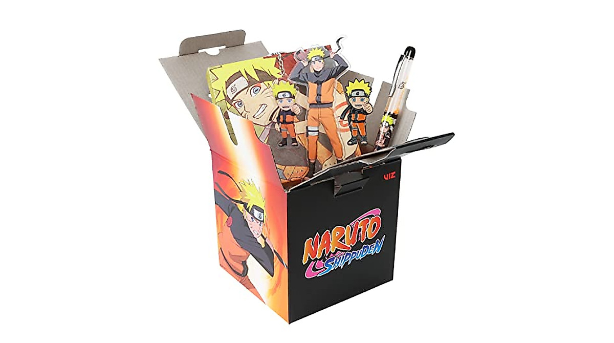Naruto Shippuden Collector Box - 5 Official Naruto Collectibles