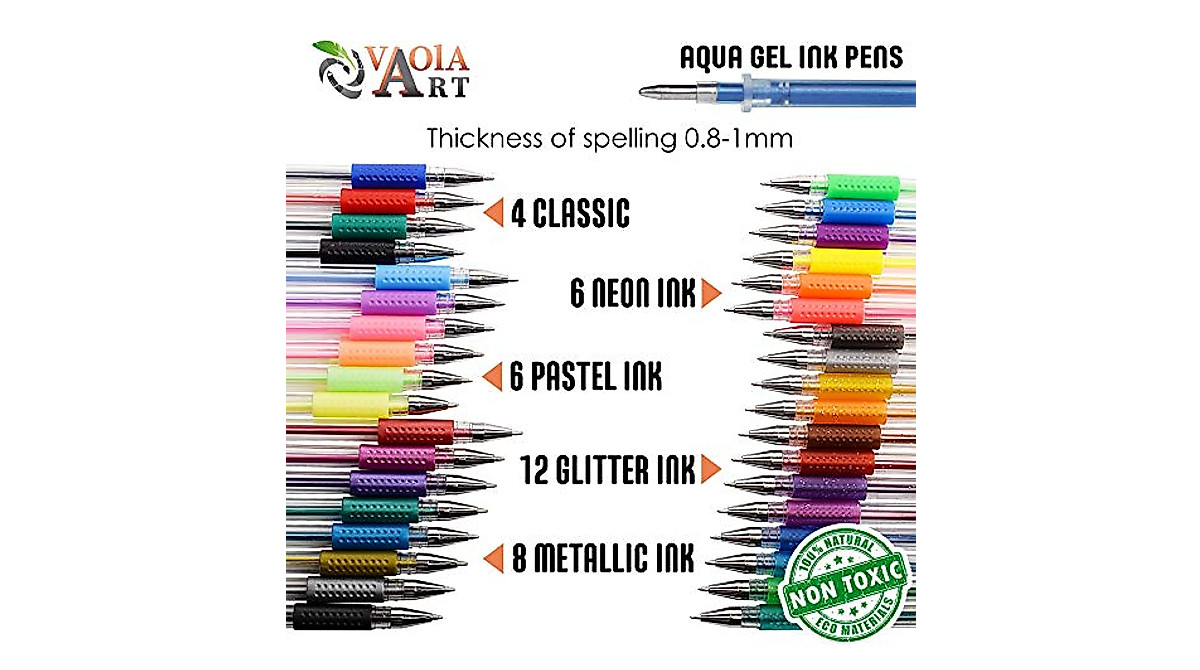 VaOlA ART Color Gel Pens - Creative Fun for Kids