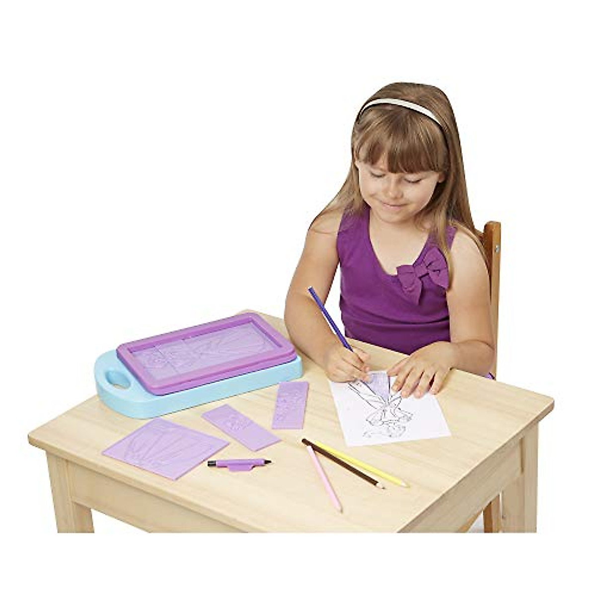 Melissa & Doug Fashion Design Art Activity Kit & Princess Design Activity Kit