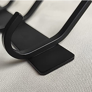 JOLY FANG Coat Rack Wall Mounted, 17 inch Coat Hook for Hanging, Heavy Duty Stainless Steel Coat Hanger Wall Mount for Entryway Bathroom Kitchen ( 4 Hooks )