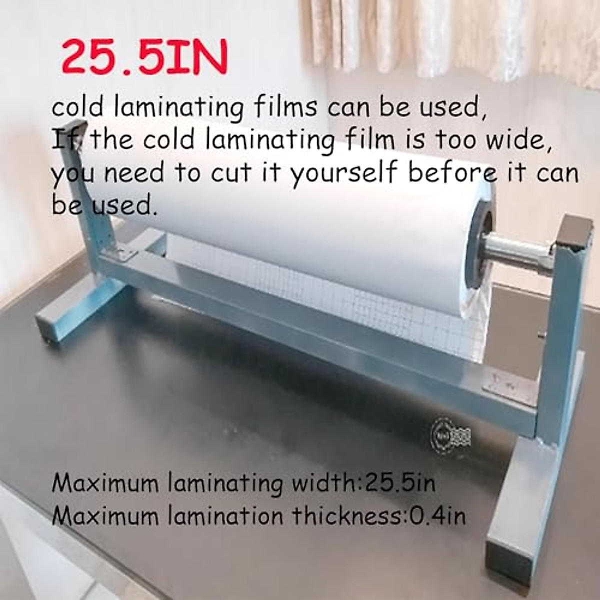 INTBUYING Laminating Machine Manual Laminator Machine Laminator Machine with Laminating Sheets 25 in Cold Laminator Machine for Personal Office