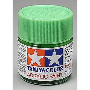 Tamiya USA TAM81015 Acrylic X15 Gloss Light Green