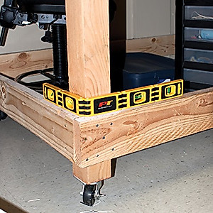 Performance Tool W5703 Hinged 24-Inch Level with Multiple Bubbles - Versatile Tool for Precise and Quick Measurements Even Around Corners and Obstructions