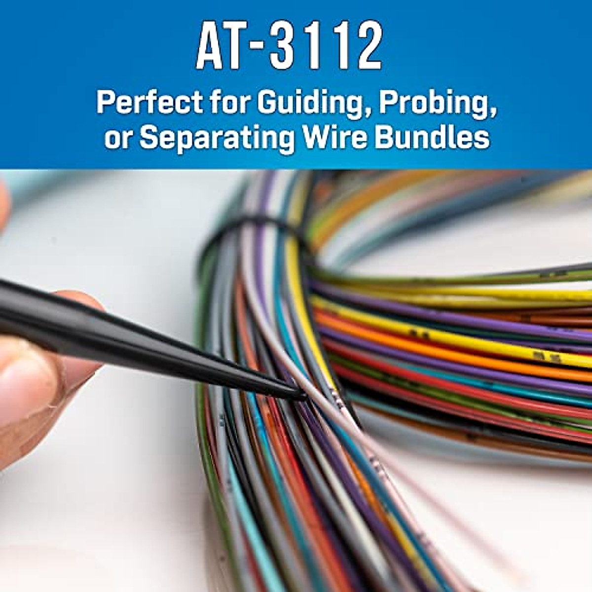 Jonard Tools TK-AT5 5 Piece Alignment Tool Kit with Spudger, Screwdriver, Alignment Tool, Orange Stick, and Probe Pick