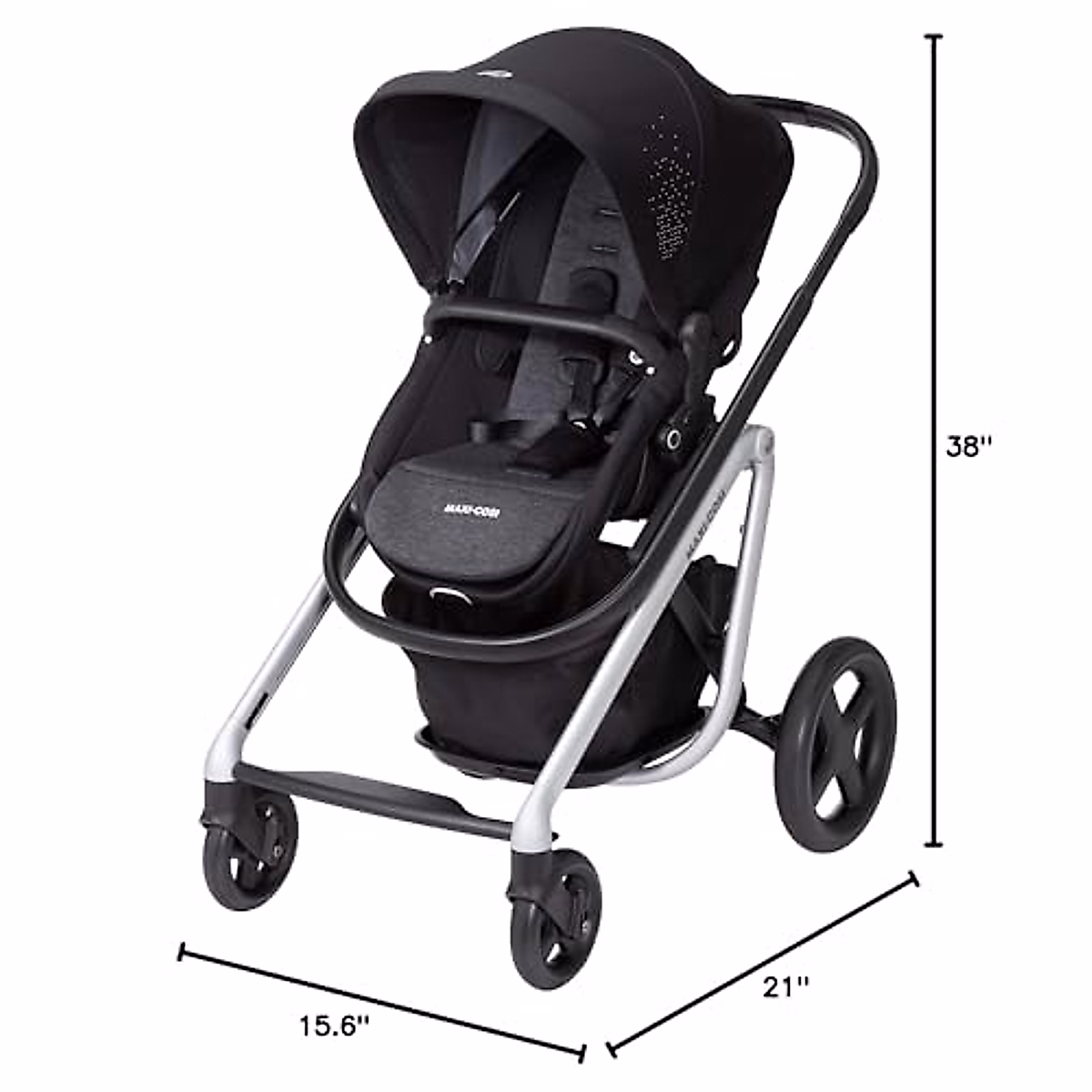 Maxi-Cosi Lila Modular All-in-One Stroller, Nomad Black, One Size (CV324ETK)