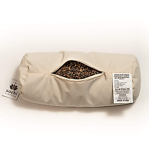 Sachi Organics Buckwheat Cylinder Neck Pillow