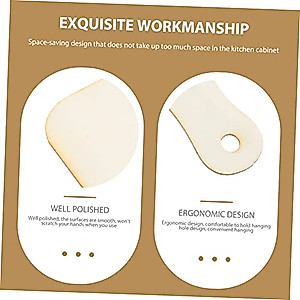 EXCEART 4 Pcs DIY Tray Large Wood Tray Bread Cutting Board Cake Spatula Potato Chopping Board Chopping Board Tray for Kitchen Wooden Serving Wooden Bread Tray Photography Prop Breadboard