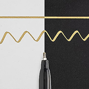 Pen-Touch Calligraphy Marker Fine Point 1.8mm-Gold Metallic