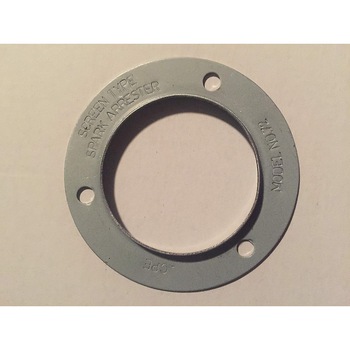GenExhaust for Champion Generator 3-Hole Round #72 Cover Plate 1-1/2" Steel Exhaust Extension 2 Foot Length