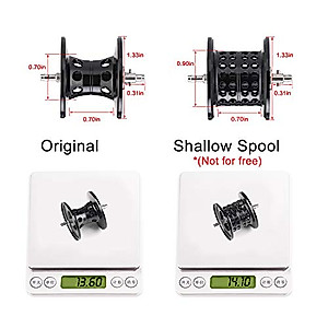 SeaKnight FALCAN2 Baitcasting Fishing Reel, 17.6LB Max Drag & Magnet Braking System Baitcasters, 7.2:1/8.1:1 Gear Ratio Low Profile Caster Reel