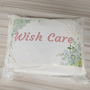 WISH CARE White Backdrop Curtains 2 Panels, 10 Feet Wrinkle-Free Polyester Photography Backdrop Drapes for Wedding Party Background Decorations- 8FTX10FT (White)