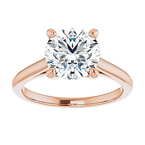 2 CT Round Cut VVS1 Colorless Moissanite Engagement Ring Set, Wedding/Bridal Ring Set, Sterling Silver Vintage Antique Anniversary Beautiful Ring Set Gift for Wife