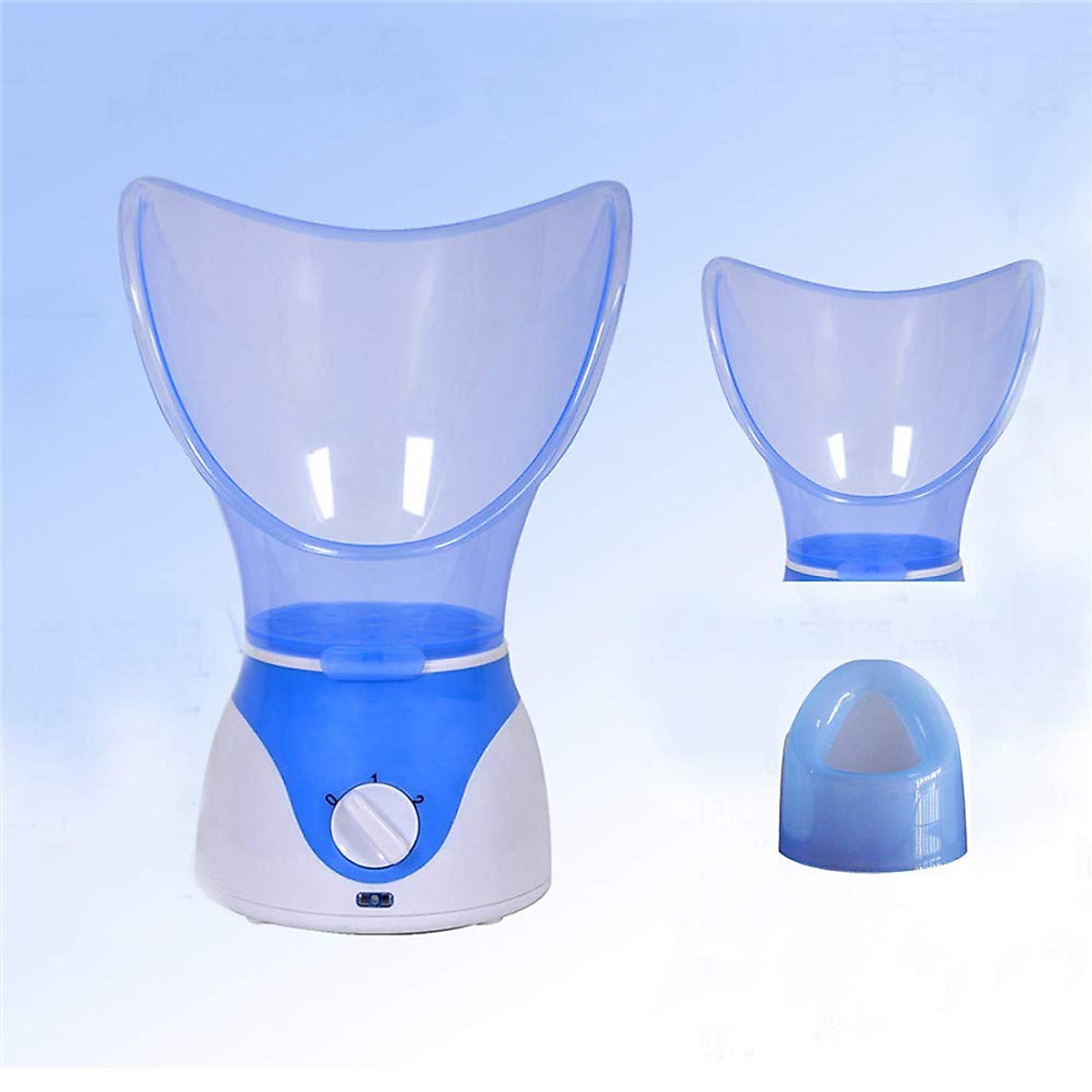 Facial Steamer Professional Steam Inhaler Facial Sauna Spa for Face Mask Moisturizer - Sinus with Aromatherapy Diffuser Skin Care