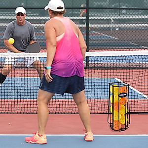 THEHUAYUE Pickleball Ball Retriever, 16-Piece Set, Plastic, Big