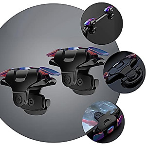 Mikikit Phone Handle 3 Pairs Mobile Mobile Game Controller Mobile Phone Gaming Triggers Gamepad Mobile Game Trigger Controller Joystick Grips