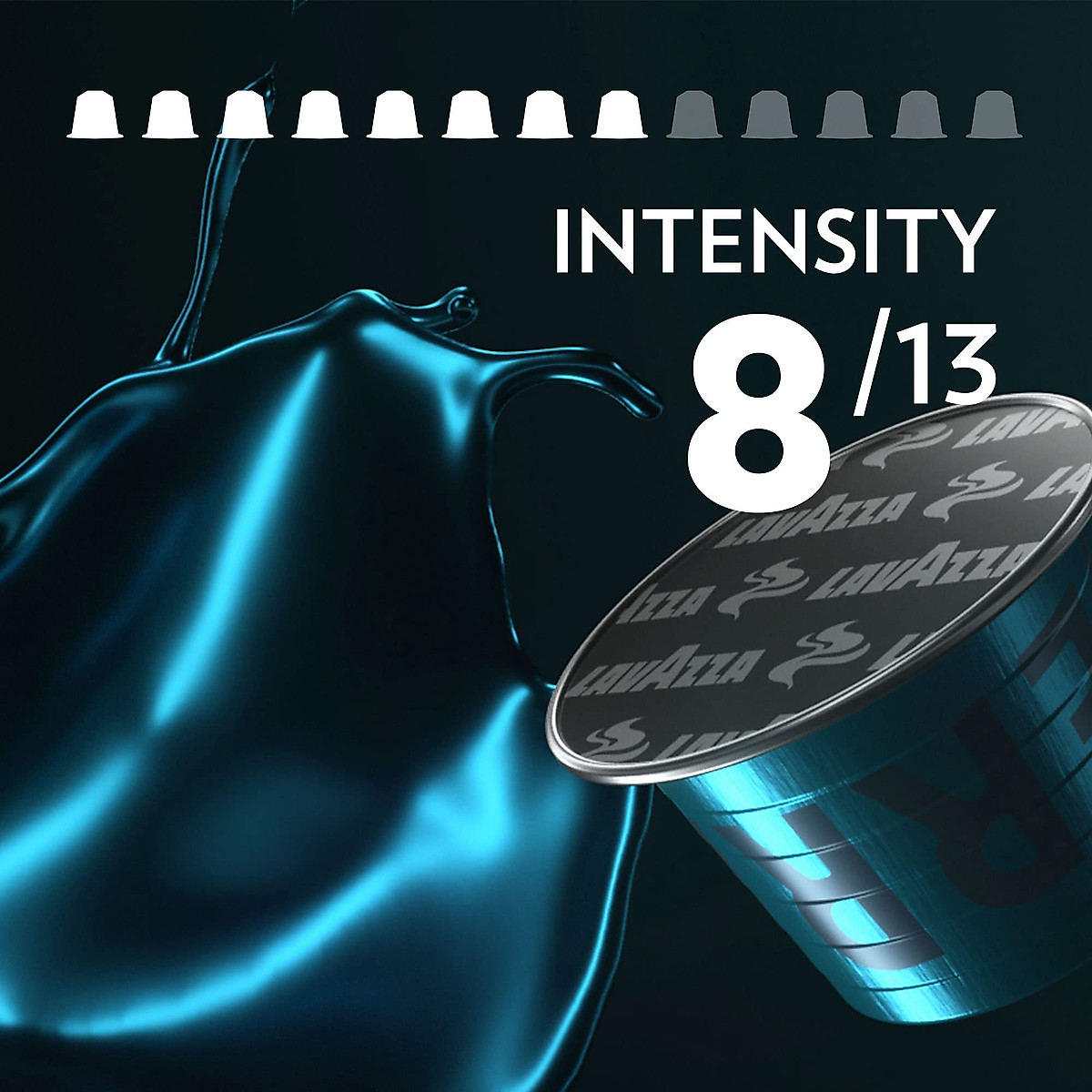 Lavazza TIERRA AMAZONIA USDA ORGANIC Espresso Aluminum Capsules Compatible with Nespresso Original Machines (Pack of 60) ,Value Pack, Medium Roast, 100% Arabica, Round & Balanced, Intensity 8 of 13