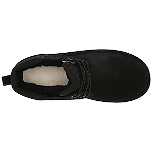 Koolaburra by UGG Unisex-Child ADVAY Chukka Boot, Black, 2 Little Kid